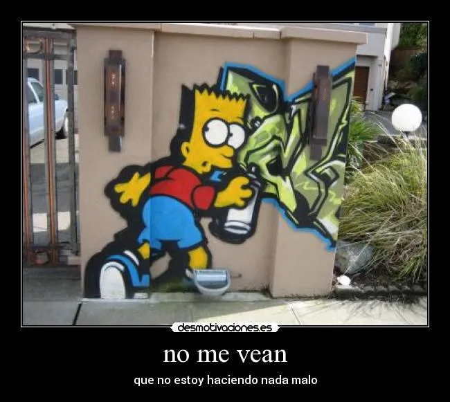 Graffitis de bart Simpson rapero - Imagui