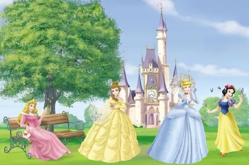 Castillos de princesas de Disney animados - Imagui