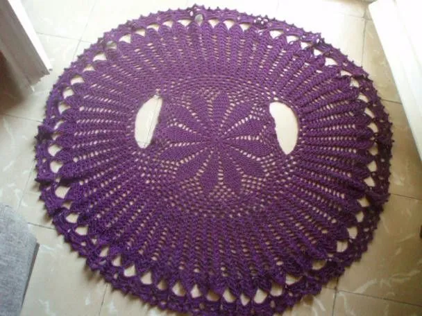 Chaleco circular a crochet - Imagui