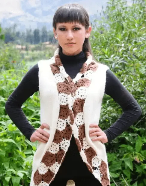 Chalecos tejidos peru - Imagui