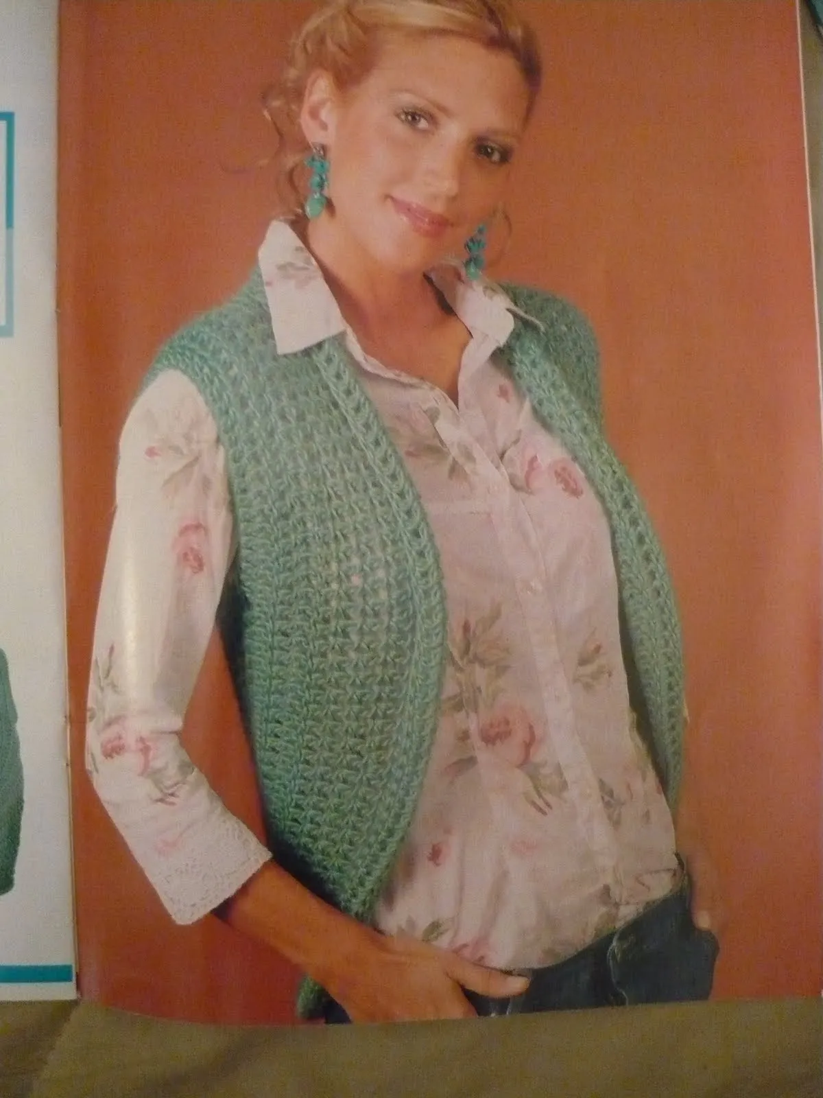 Chaleco fácil a crochet - Imagui