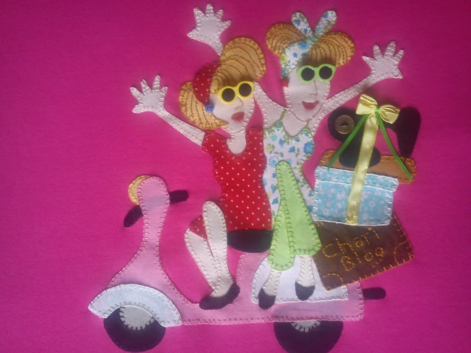 Motos en camisetas patchwork - Imagui