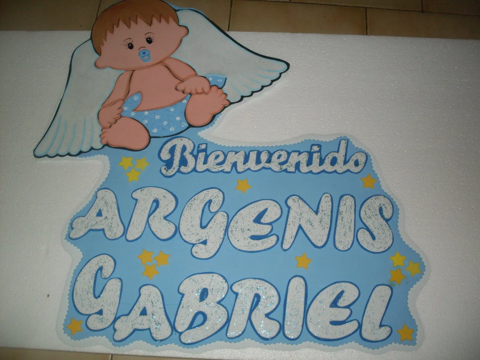 Bienvenidos a mi baby shower en foami - Imagui