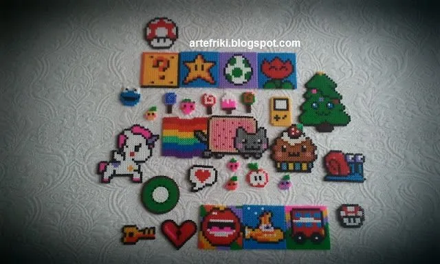 Chupete perler beads - Imagui
