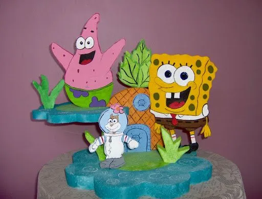 Manualidades Bob Esponja - Imagui