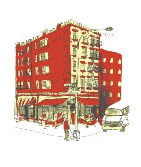 Dibujo edificios ciudad - Imagui