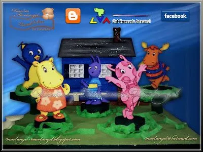 Chupetera de los backyardigans - Imagui