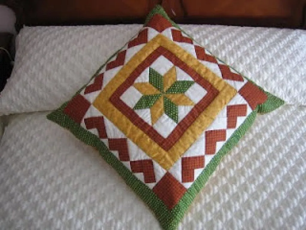 Patrones cojines patchwork gratis - Imagui