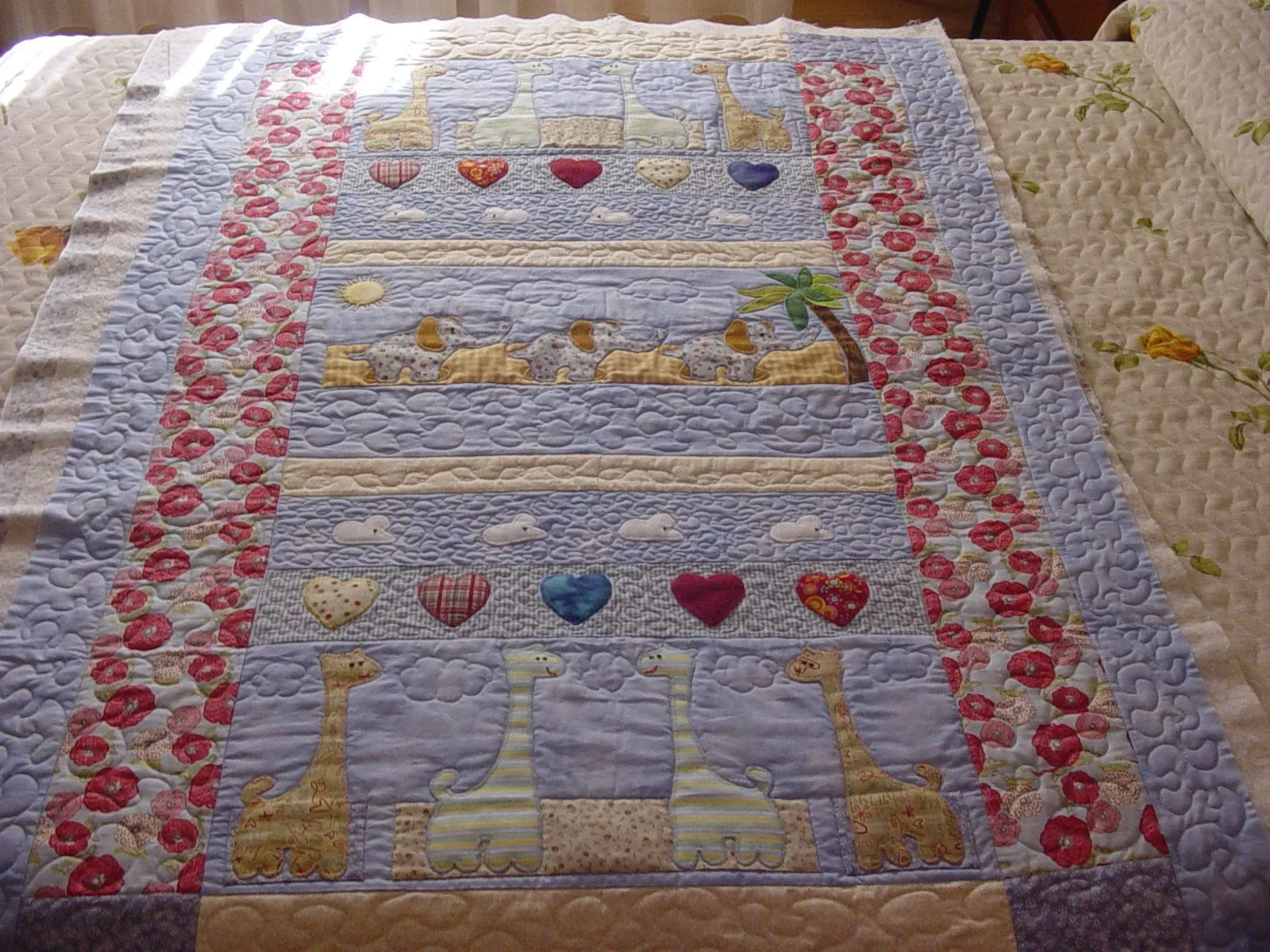 Colchas de bebé patchwork fotos manualidades - Imagui