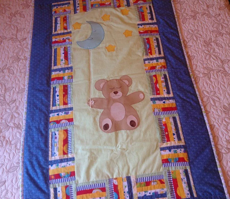 Tutorial colcha bebé patchwork - Imagui