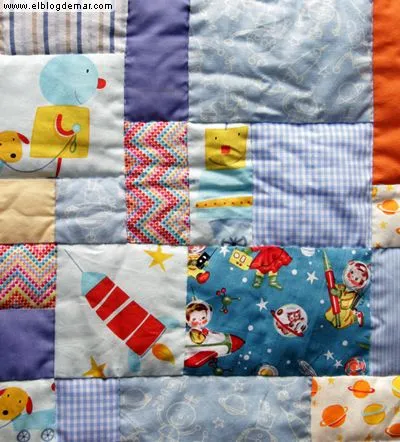 Colchas de patchwork para niños - Imagui
