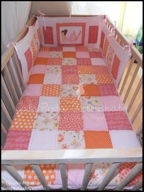Colcha patchwork bebé - Imagui
