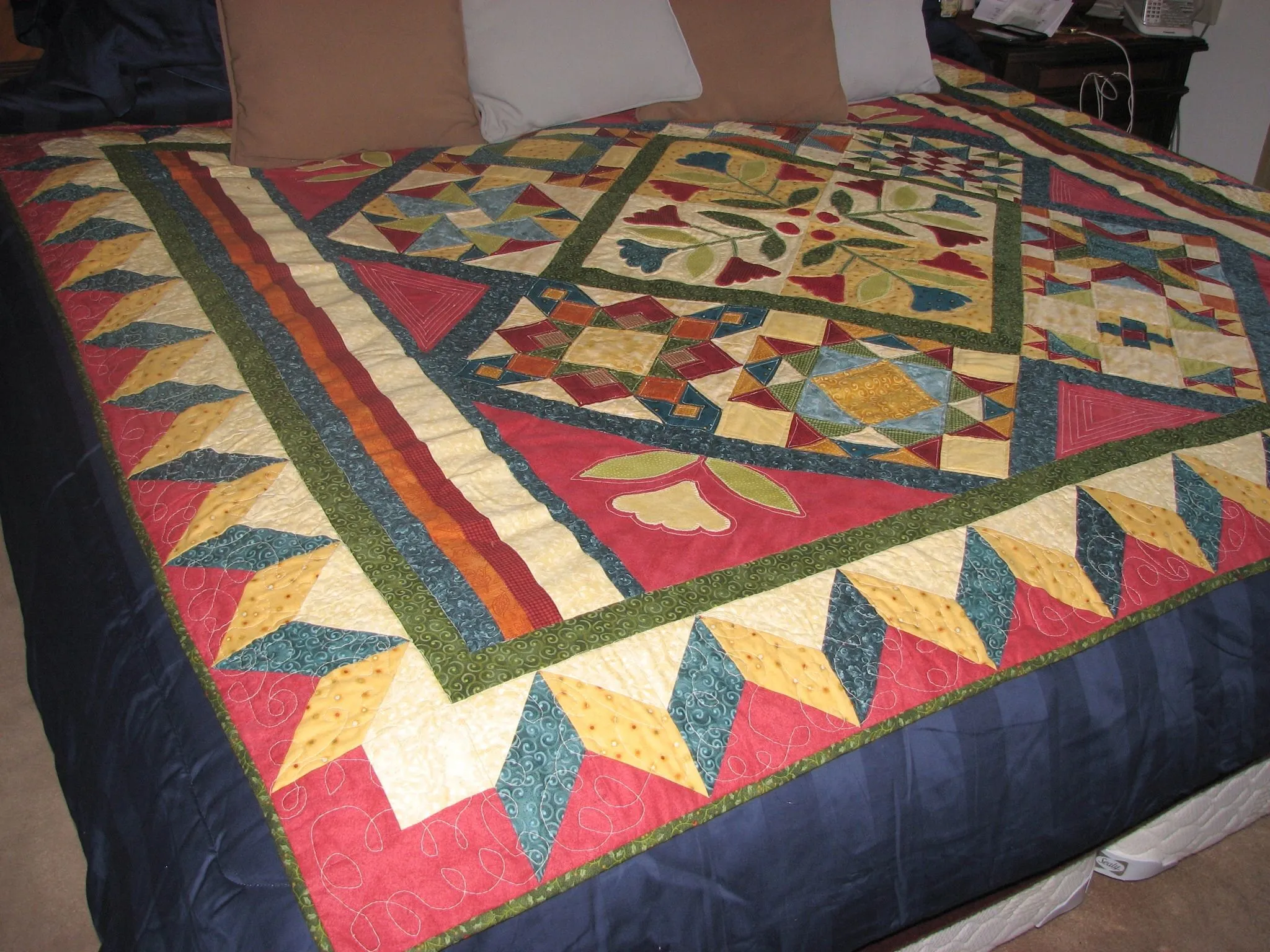 Imagenes de colchas de patchwork americano - Imagui