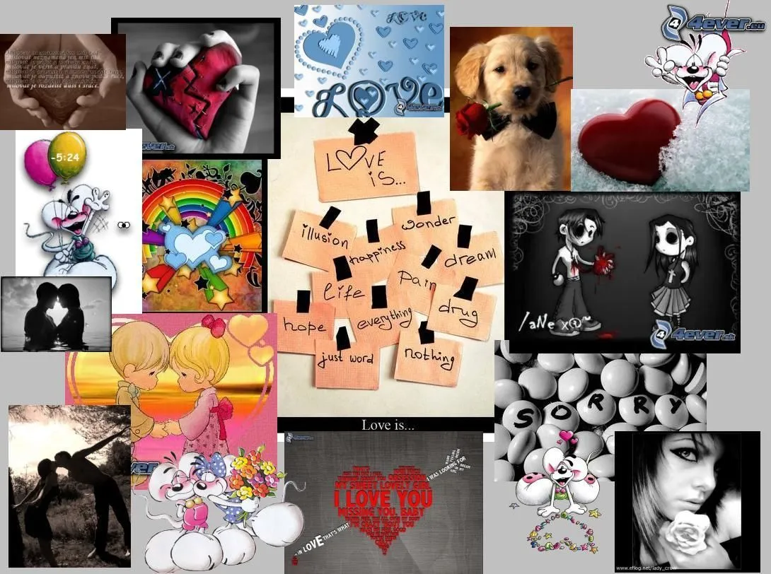 Imagenes de colash de amor - Imagui