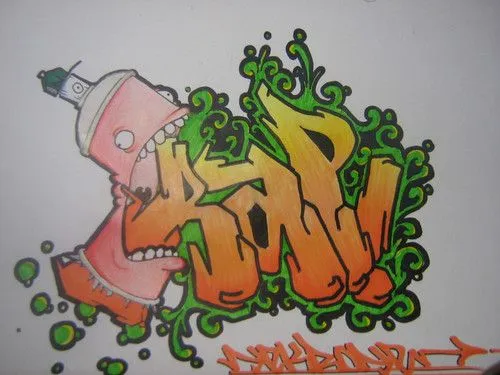 Dibujos chidos en graffiti - Imagui
