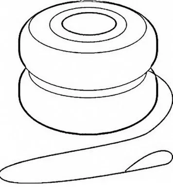 Yoyo para colorear - Imagui