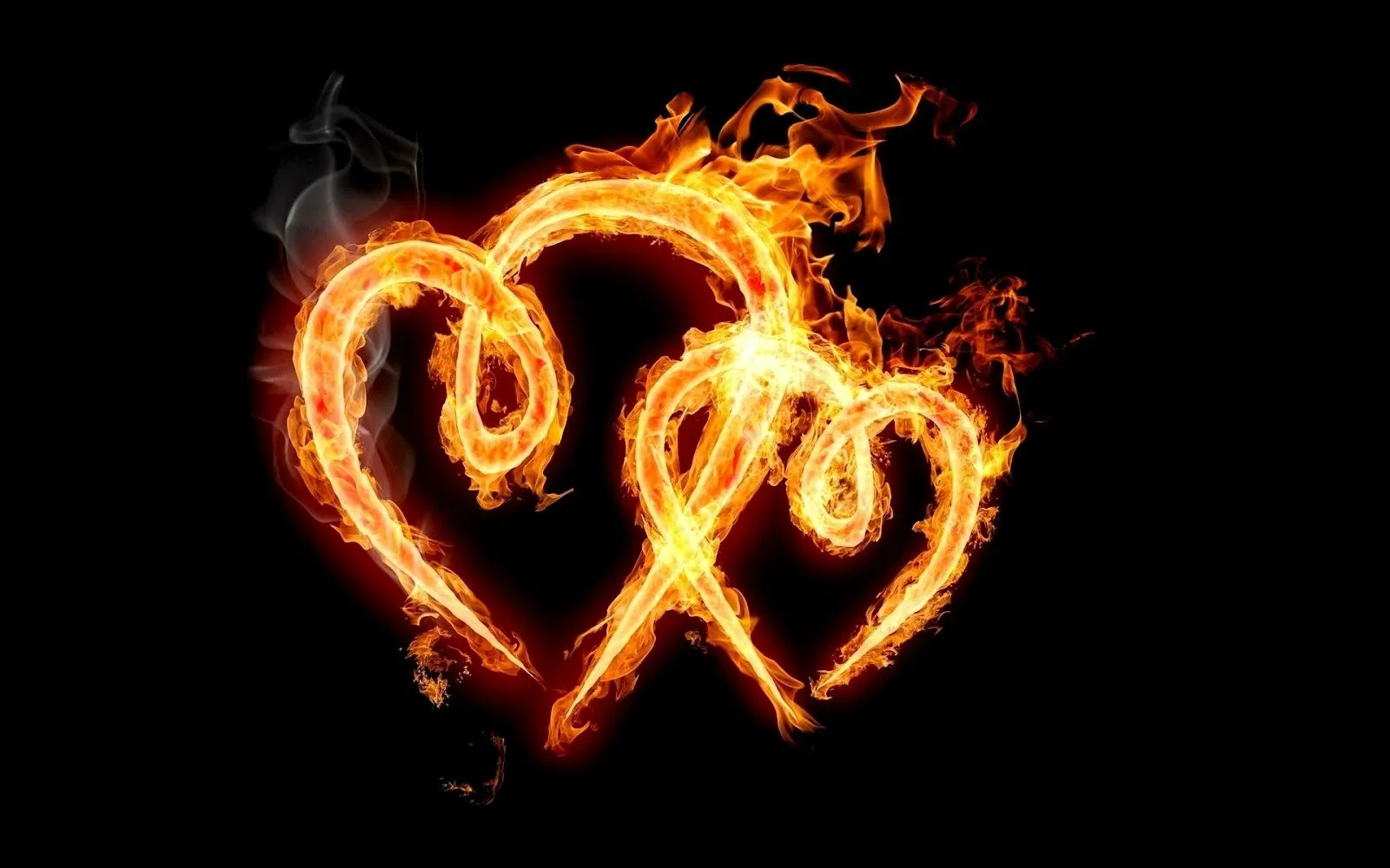 Wallpapers Corazones De Fuego Imagui