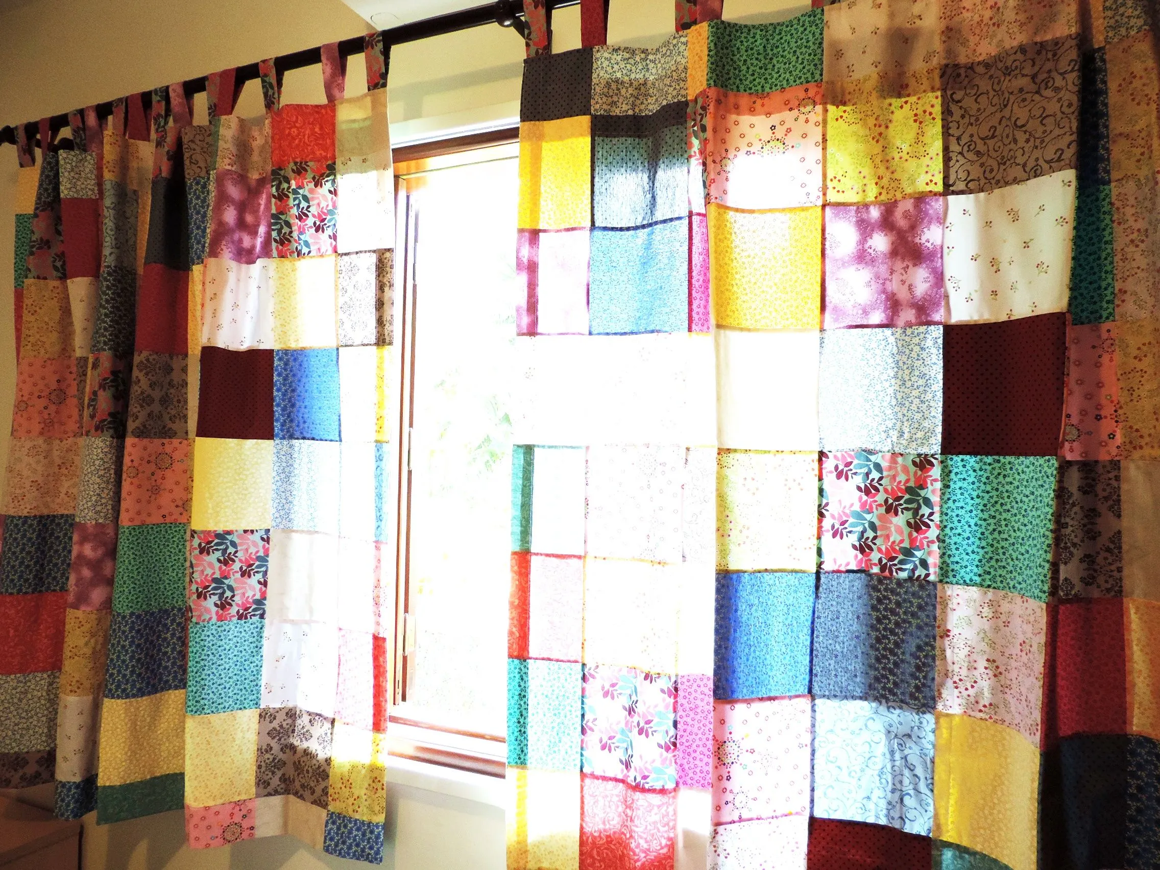 Cortinas de patchwork - Imagui