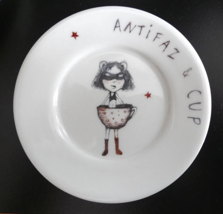 Dibujos en porcelana - Imagui