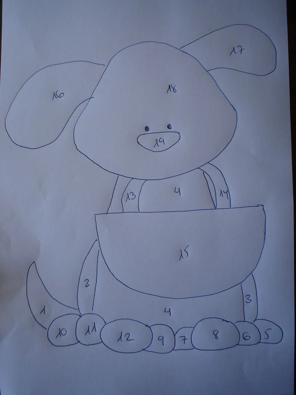 Dibujos de perros para patchwork - Imagui