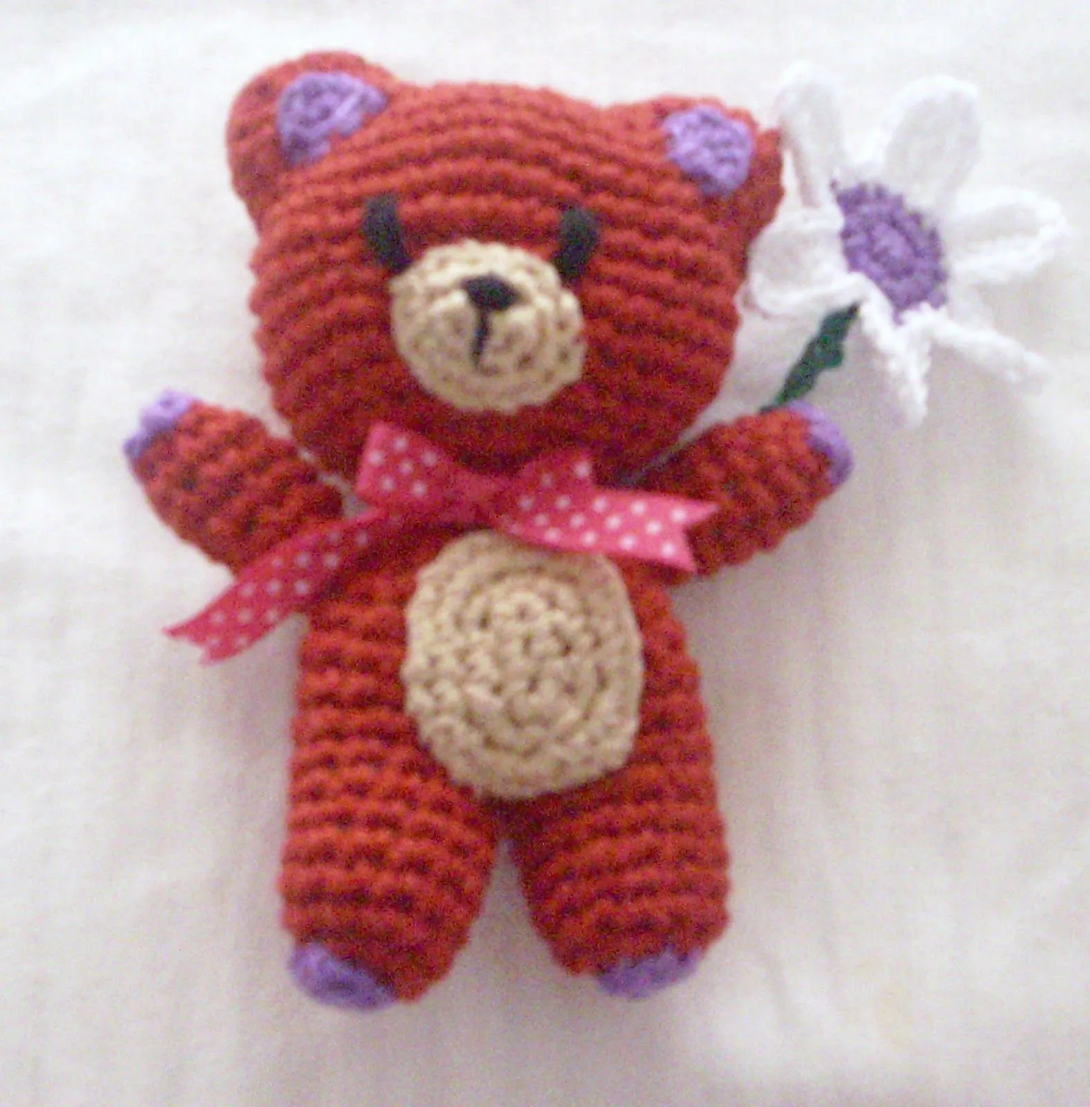 Osito tejido al crochet - Imagui