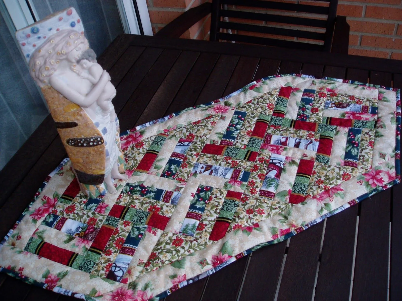 Camino de mesa patchwork - Imagui