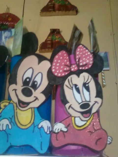 Mickey Mouse bebé cotillones - Imagui