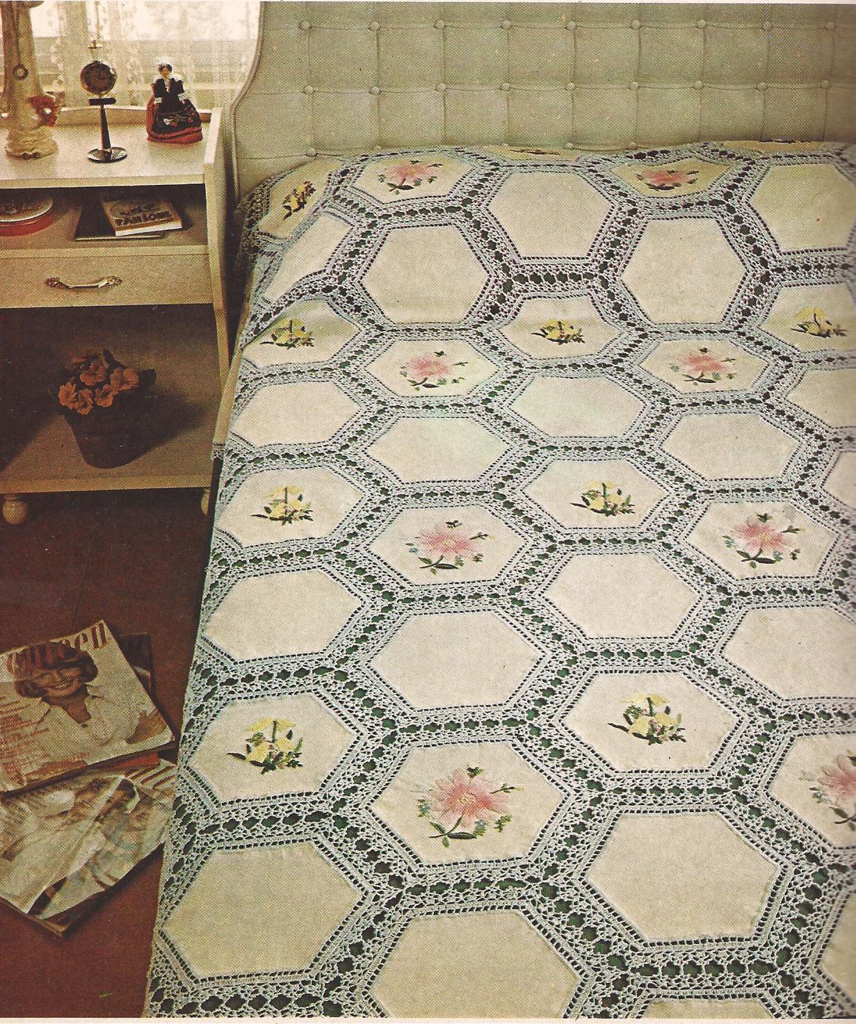 Colcha crochet patrones - Imagui