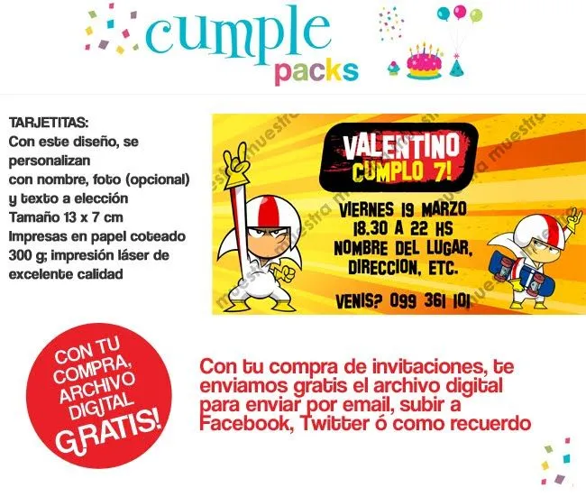 Stickers de cumpleaños gratis para FaceBook - Imagui