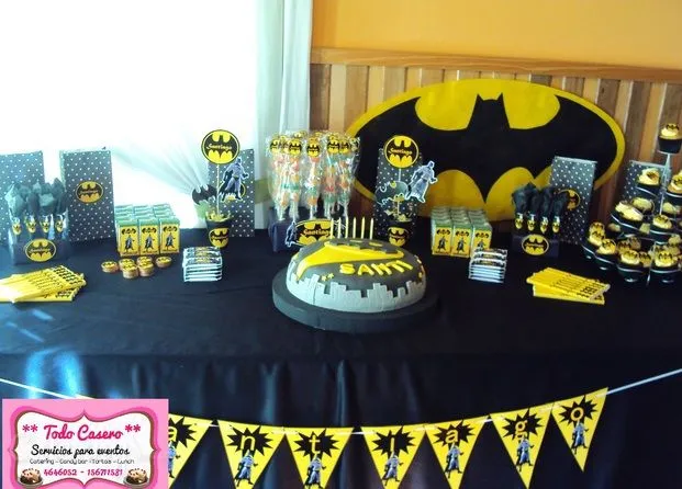 Cumple tematico de batman - Imagui