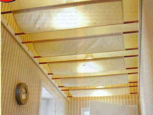 Decoración de techos con telas - Imagui