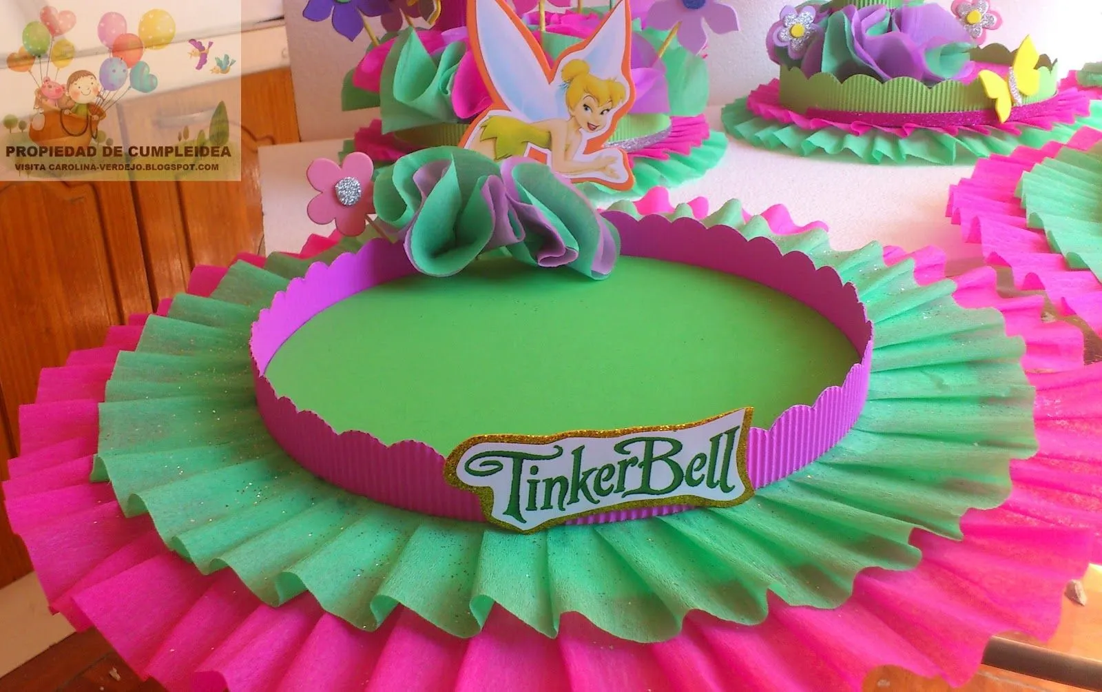 Decoraciones infantiles de Tinkerbell - Imagui