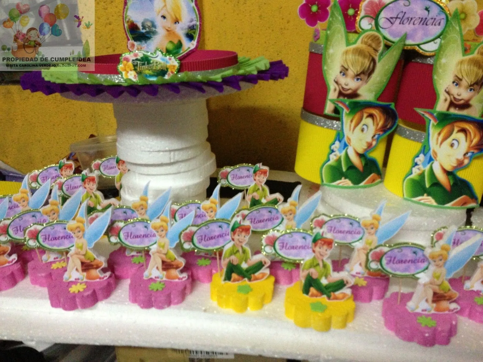 Tinkerbell decoraciónes - Imagui