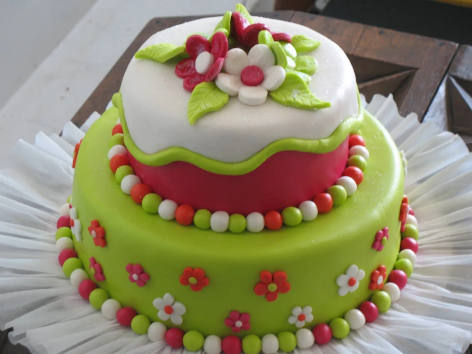 Tortas decoradas con flores - Imagui
