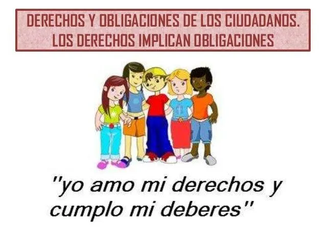 Derechos y compromisos de los niños - Imagui