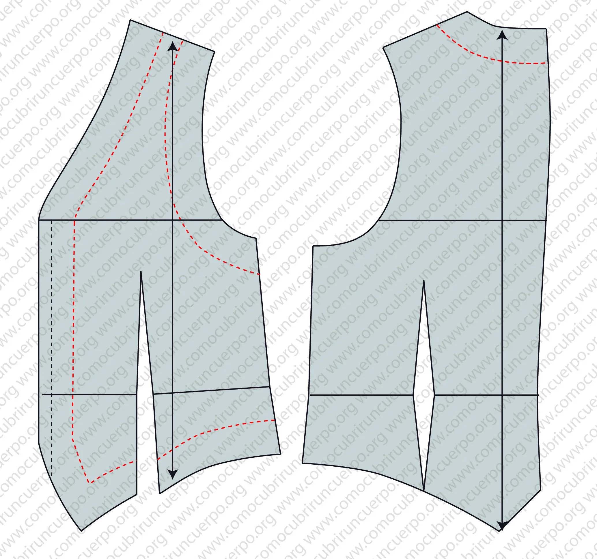 Patrones de chalecos - Imagui