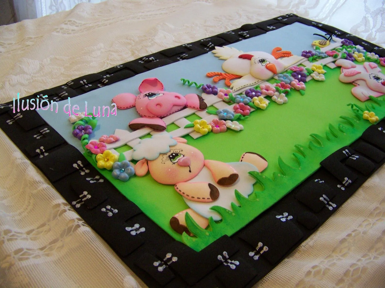 Cuadros de animales en fomi - Imagui