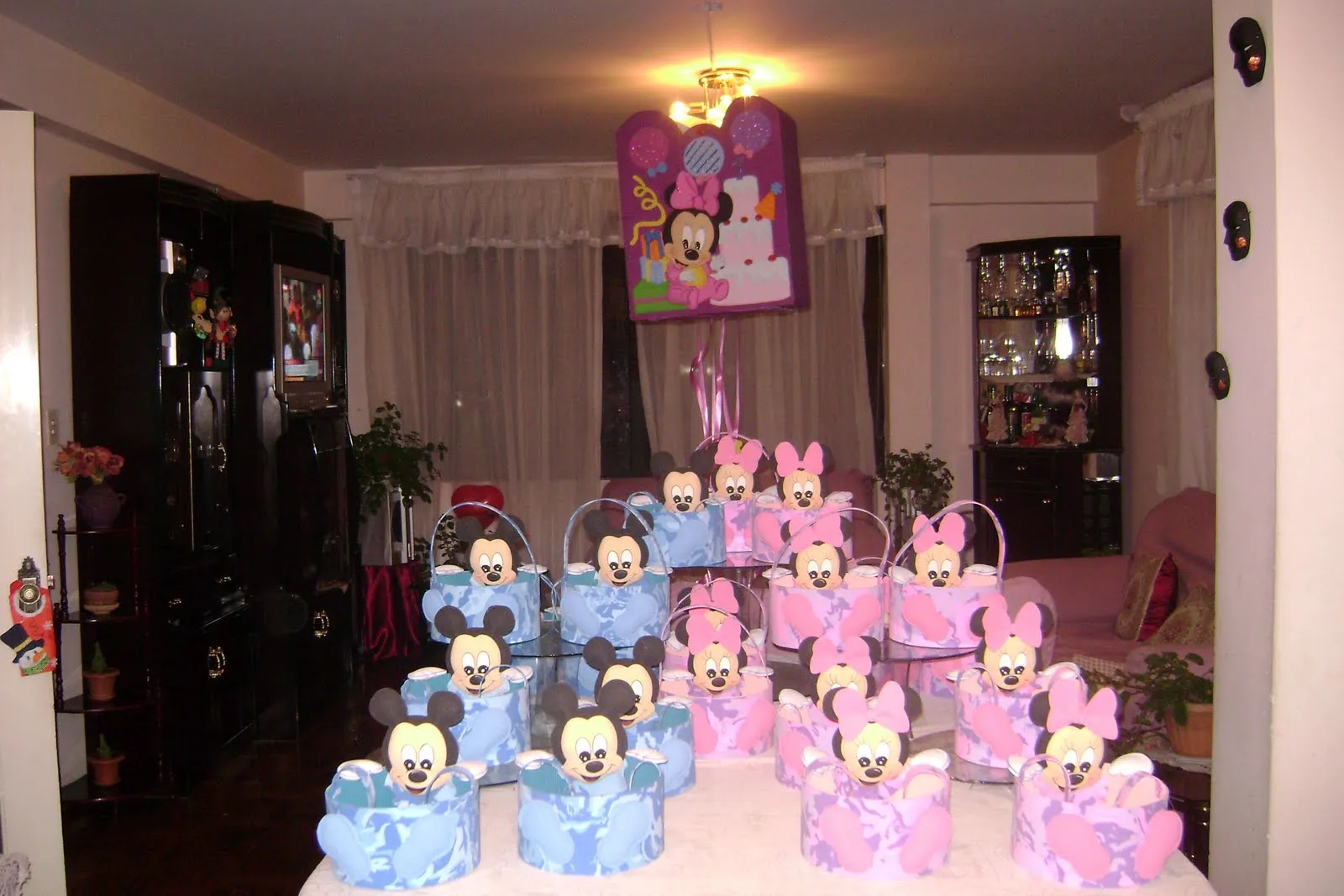 Como hacer cotillon de Mickey bebé - Imagui