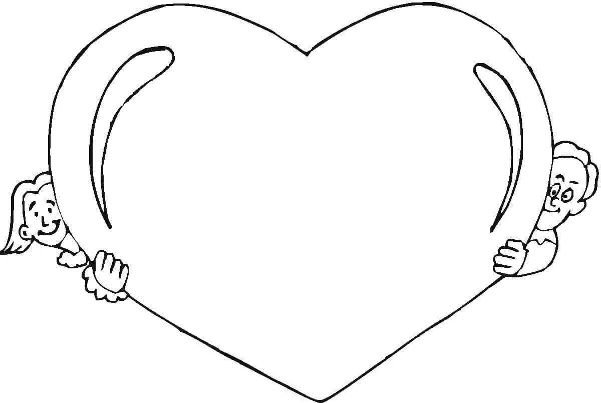 Molde de corazón grande para imprimir - 67 fotos e imágenes gratis - Imagui