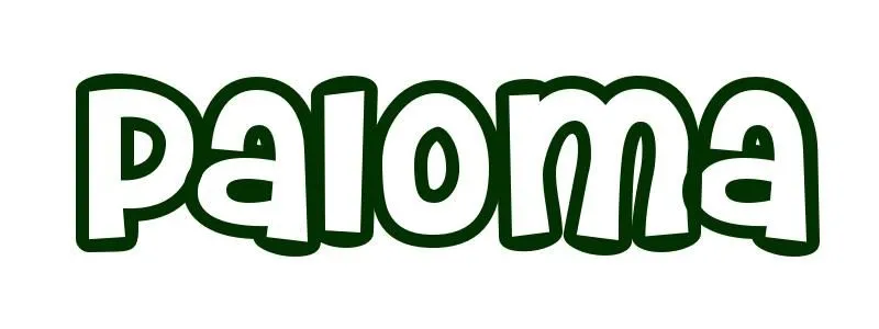 Nombre paloma - Imagui