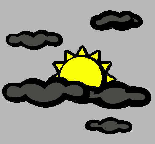 Dibujos de nublado - Imagui