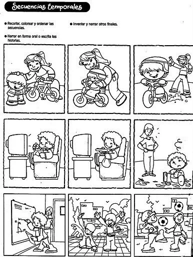 Dibujos de secuencias para niños - 14 fotos e imágenes gratis - Imagui