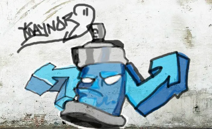 Graffitis de spray - Imagui