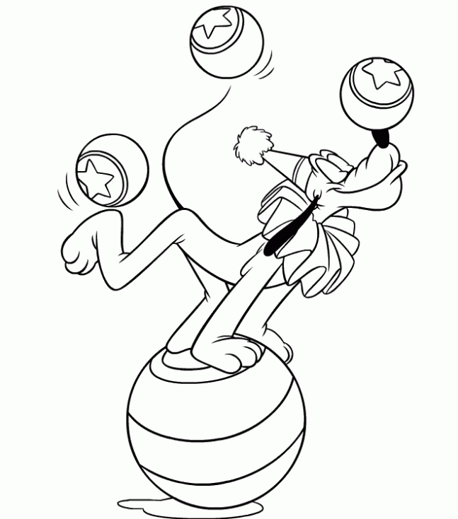 Dibujo de Pluto - Imagui