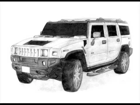 Dibujos de carros hechos a lapiz - Imagui