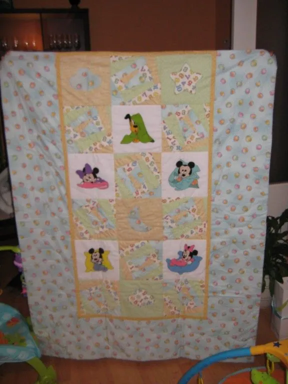 Colcha de cuna de punto - Imagui