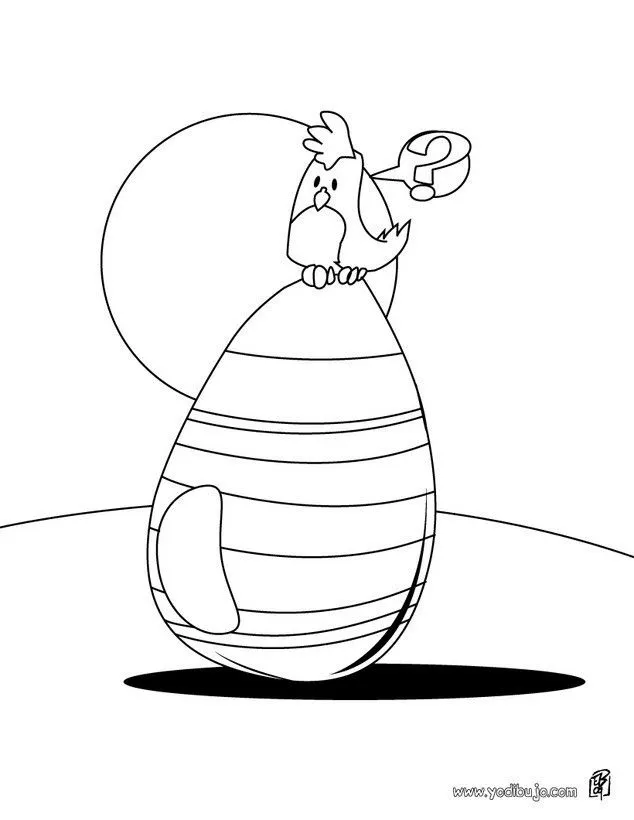 Dibujos de la gallina de los huevos de oro para colorear - 12 fotos e ...