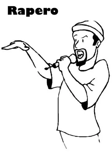 Raperos dibujos - Imagui