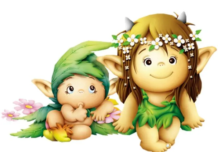 Imagenes de duendecitos tiernos y animados - Imagui