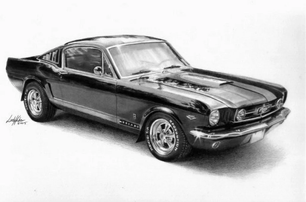 Dibujos de carros hechos a lapiz - Imagui